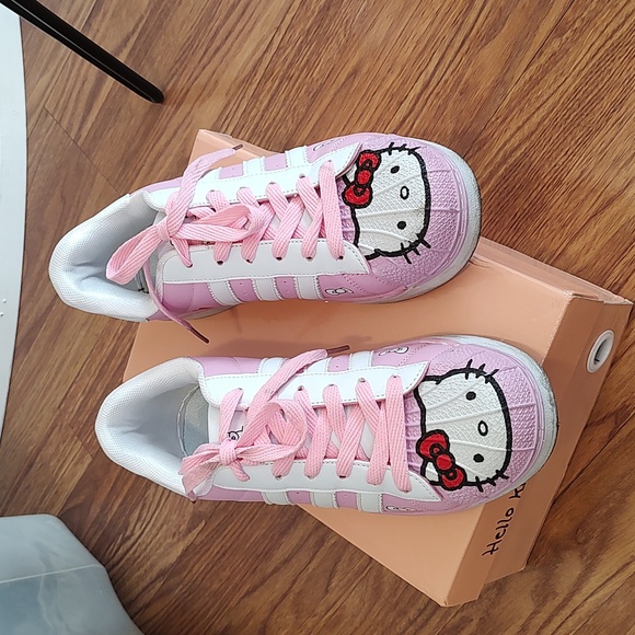 Shoes | Hello Kitty Sanrio Sneakers Trainers Shell Toes Superstar ...